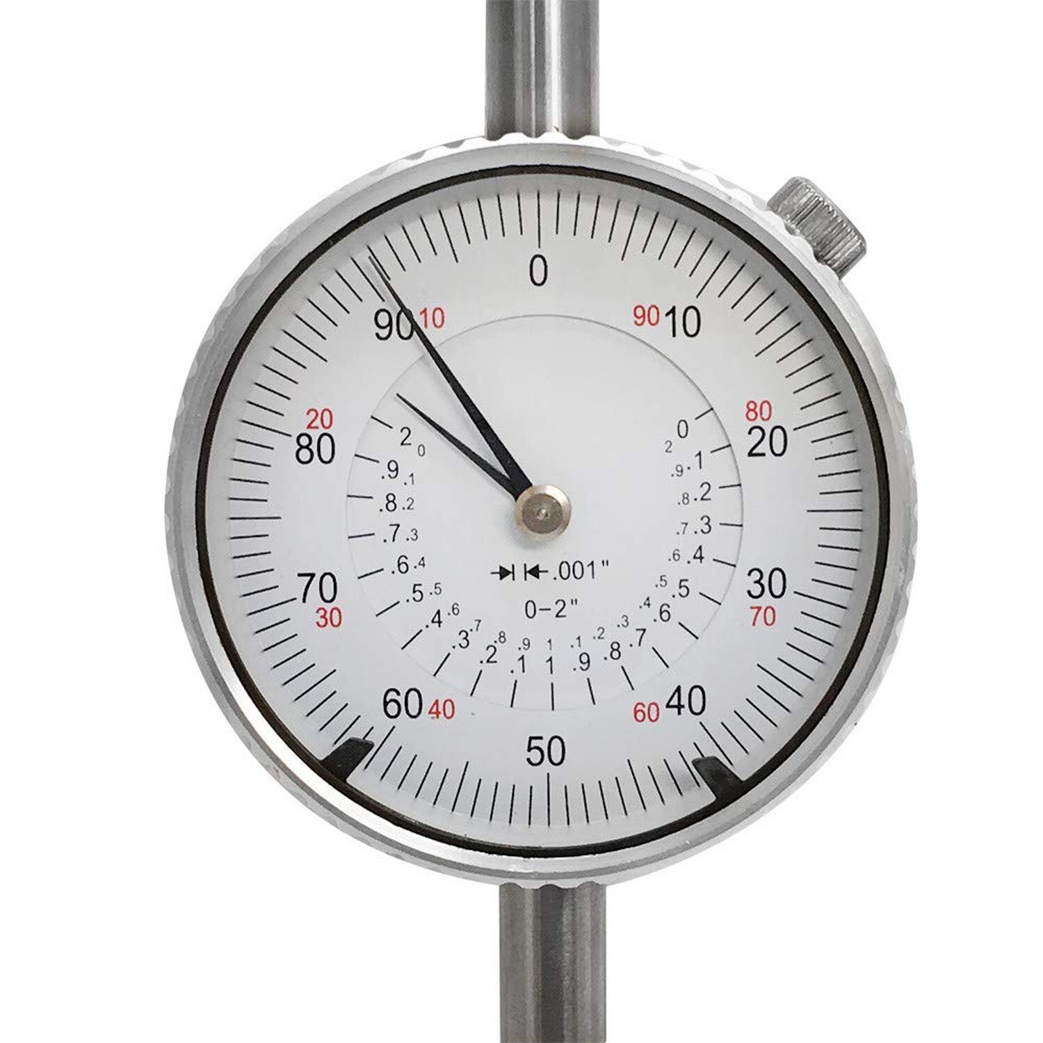 0-2'' Dial Indicator .001 Grad Lug Back Travel Dial Indicator Lathe ...