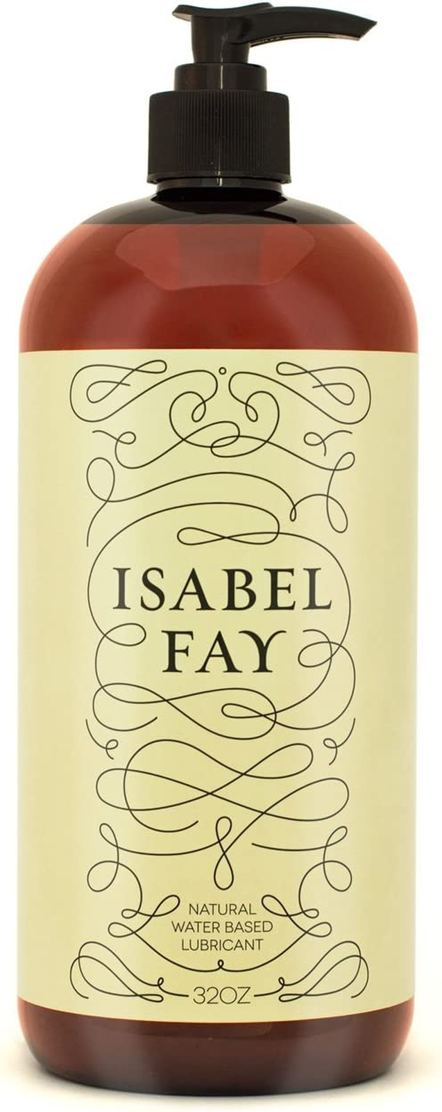 Isabel Fay 32oz Water-Based Personal Lubricant - Paraben and Glycerin ...