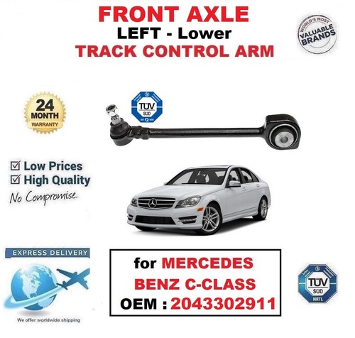 FRONT AXLE LEFT Lower CONTROL ARM for MERCEDES BENZ C-CLASS OEM ...