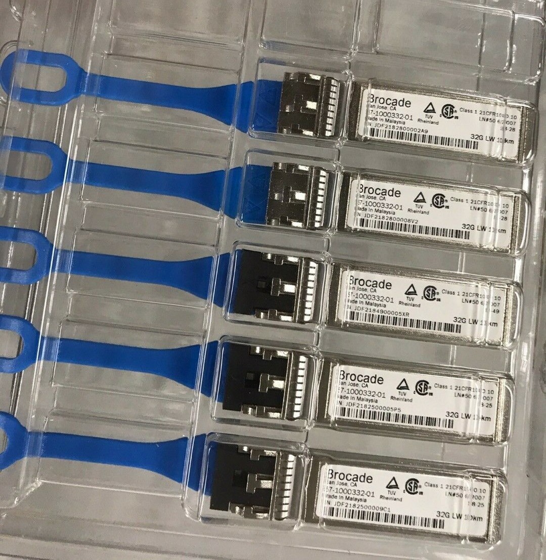 Brocade 57-1000332-01 XBR-000238 / XBR-000239 SFP+32G 1310nm 10km FC ...