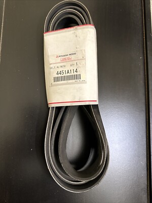 4451A114 Mitsubishi Serpentine Alternator Belt NEW Genuine | eBay