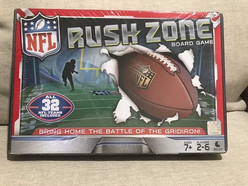 NFL Rush Zone Board Game New & Sealed, Item no. 10000, All 32 Football ...