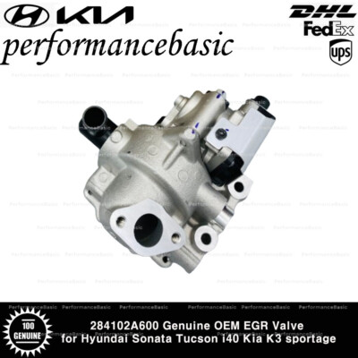 284102A600 Genuine OEM EGR Valve for Hyundai Sonata Tucson i40 Kia K3 ...