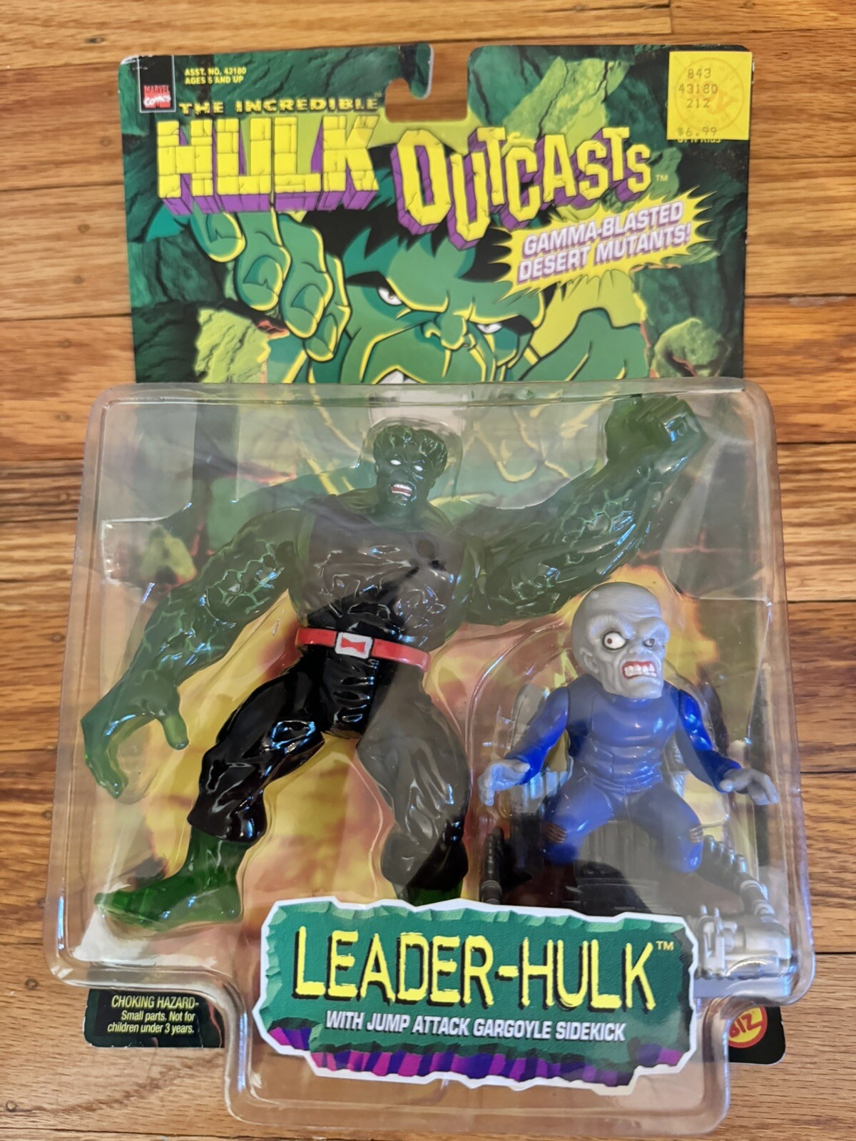 Hulk Outcasts : Leader Hulk and Gargoyle Sidekick TOY BIZ 1997 (moc) | eBay
