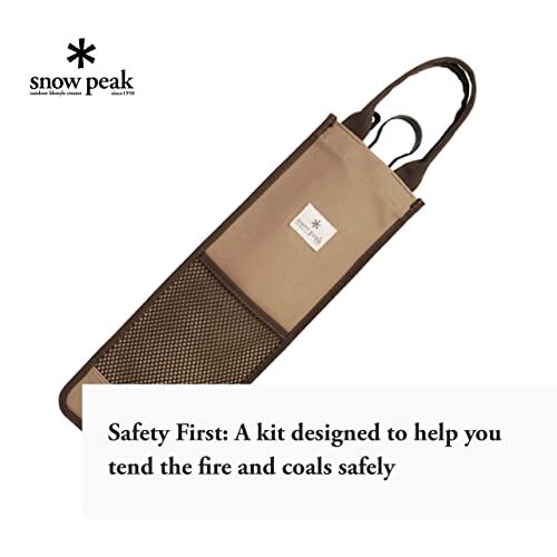 Snow Peak Bonfire Tool Set PRO N-024 Black | eBay