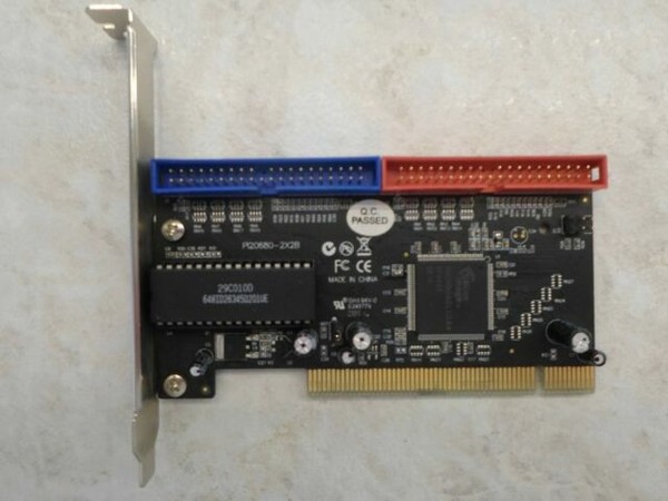 Silicon Image MP680 PCI Eide PATA Controller Card - 2 Port Ultra ATA ...
