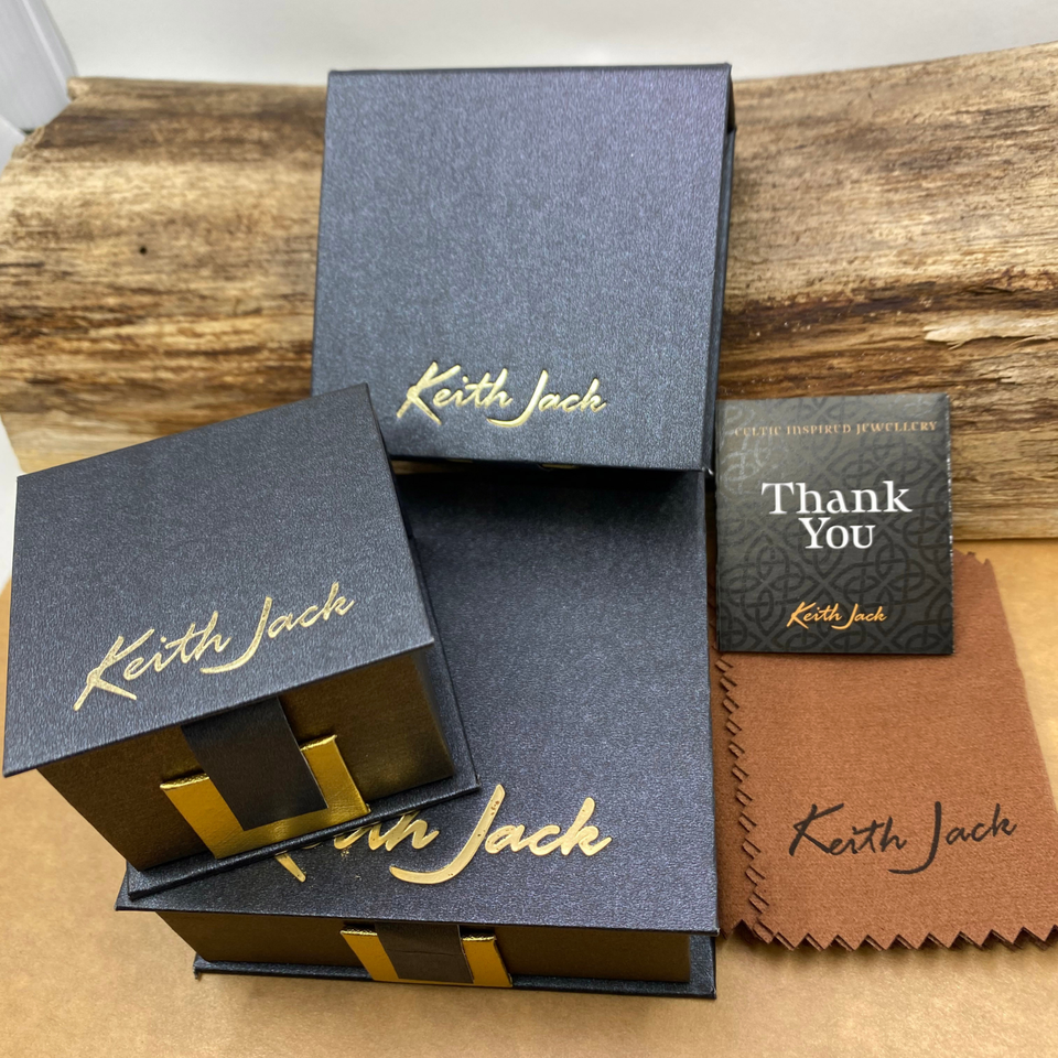 7" Oxidized Sterling Silver Celtic Rectangle Link Bar End Bracelet ...