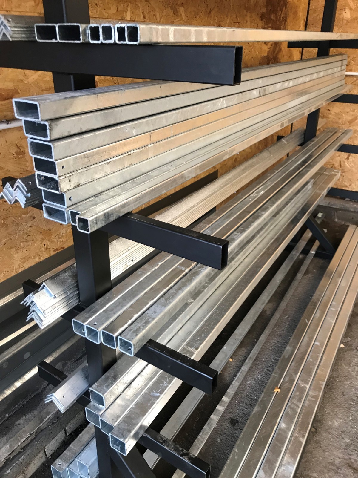 GALVANISED Steel RECTANGULAR Box Section 5 Sizes & 4 Lengths Available ...