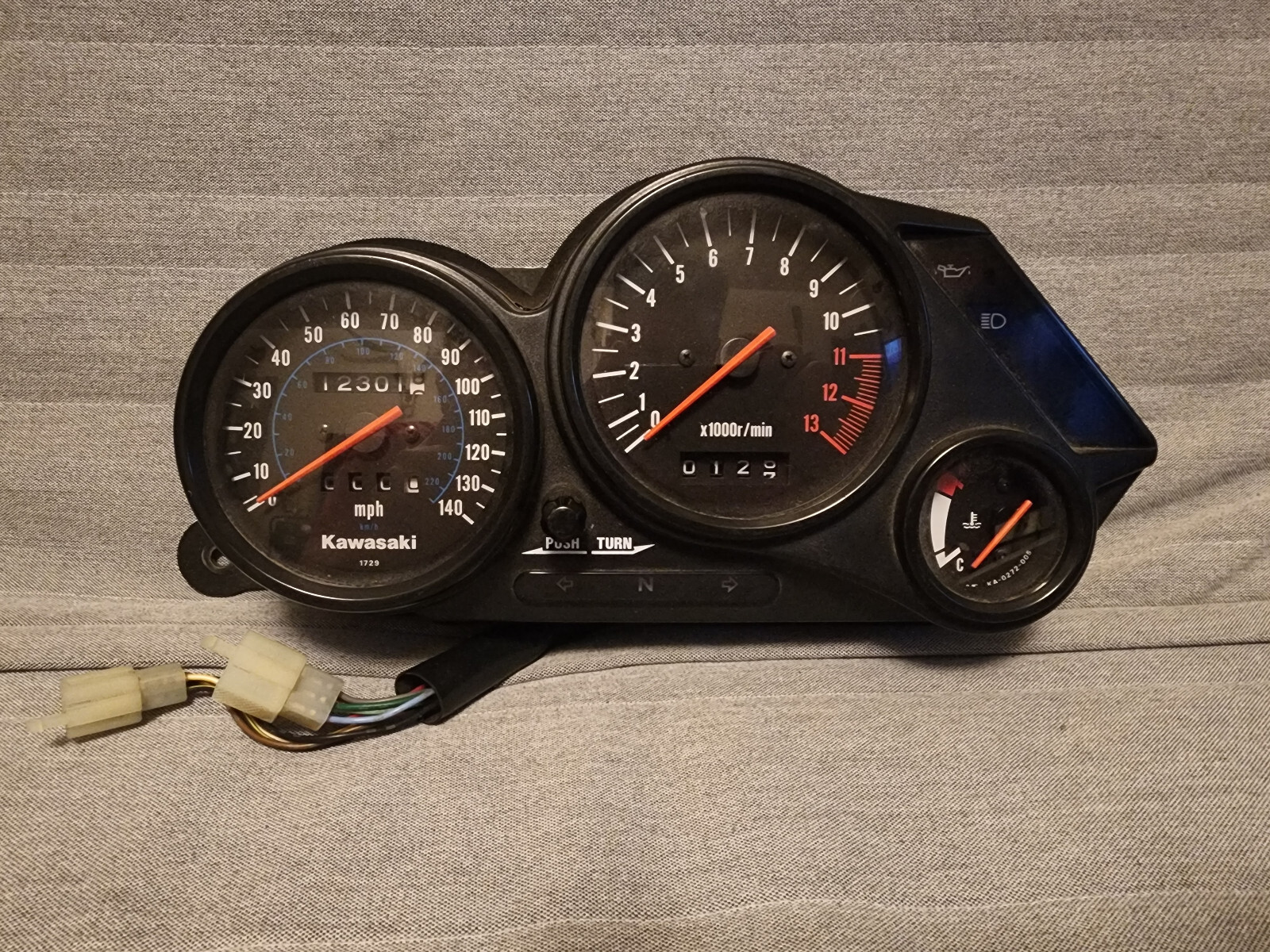 Kawasaki Ninja 07 500R EX500D Guages Display Cluster Speedometer | eBay