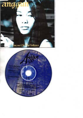 ANGGUN RARE MAXI CD SNOW ON THE SAHARA | eBay