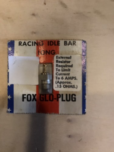 Fox Glow-plug Racing Idle Bar | eBay