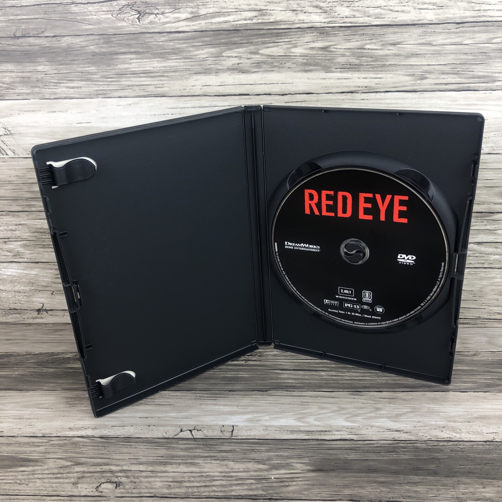 Red Eye DVD 2006 Widescreen Wes Craven Rachel McAdams Cillian Murphy ...