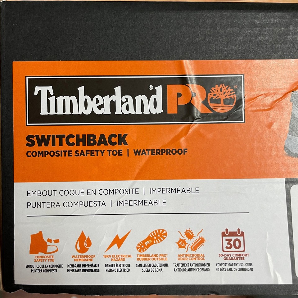 Timberland PRO Men's Switchback Composite Safety Toe Waterproof Work ...