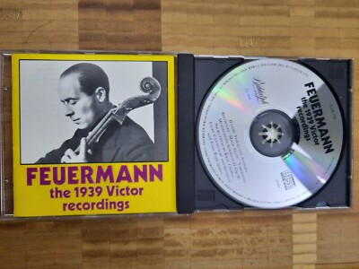 Emanuel Feuermann - The 1939 Victor Recordings Biddulph CD (Ward ...