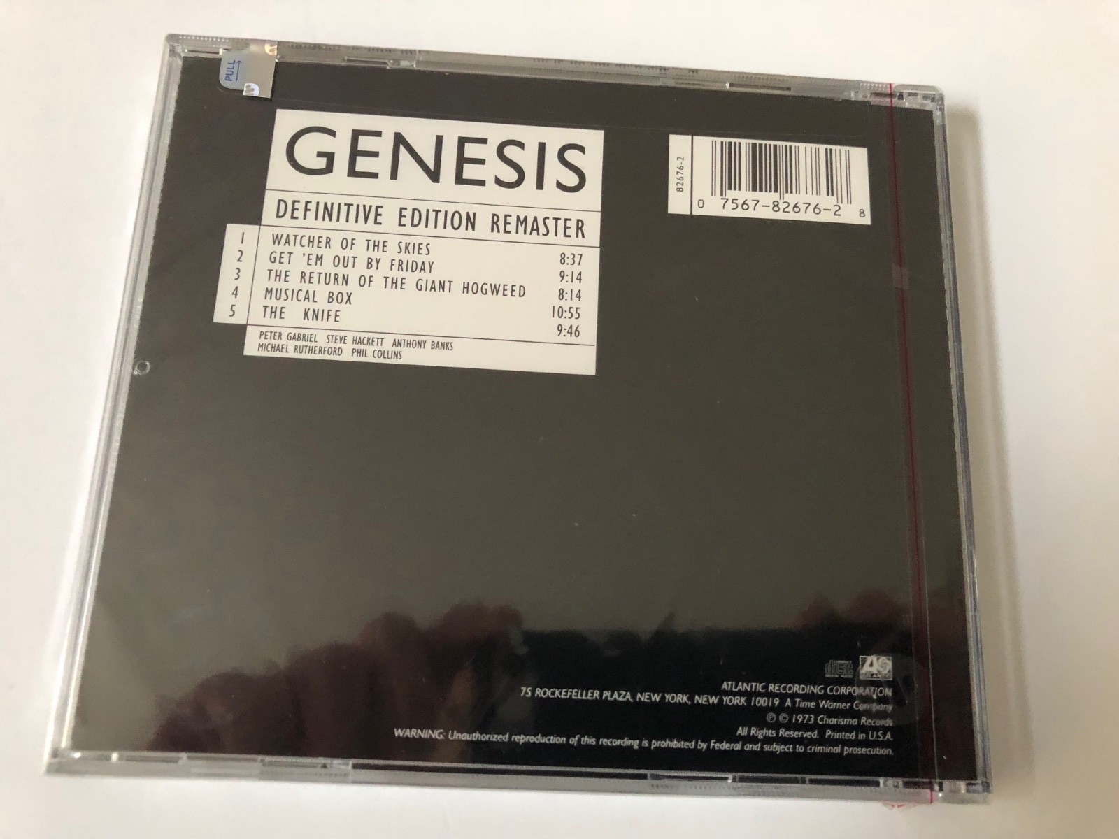 Genesis Live CD Definitive Edition Remaster Oct-1994 Atlantic for sale ...