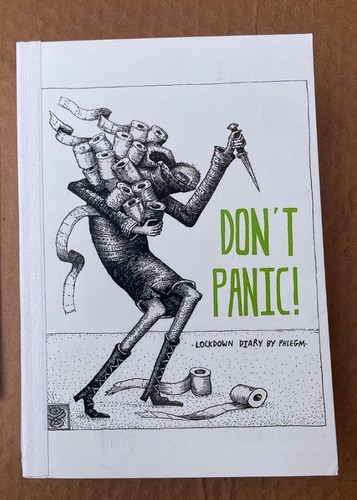 AUTOGRAPHED - Phlegm Don't Panic! Book | NEW | Limited Edition | eBay