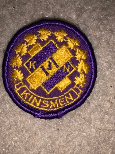 Boy Scout KN Kinsmen Canadian Scouts Scouting Purple Council Silver ...