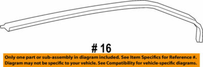 75987-33080 Toyota Stripe, rear door, outside, rh 7598733080, New ...