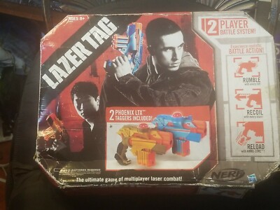 Nerf Lazer Tag Phoenix LTX 2-Pack Laser Taggers Multiplayer Combat ...