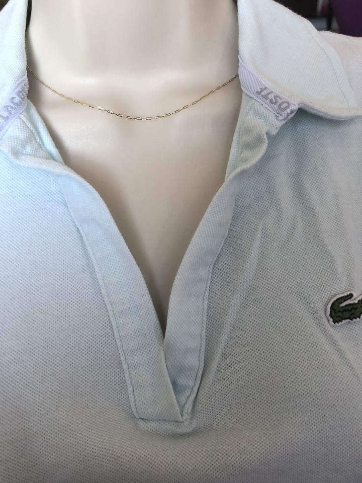 14K Solid Gold Authentic Gold W/ 14K STAMP Paperclip 1mm Necklace THIN ...