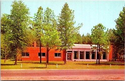 Postcard Walter Cecil Rawls Library Museum Courtland Virginia D163 | eBay