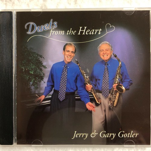 Duet from the Heart CD Jazz Jerry & Gary Gotler 90s 16 Song Studio ...