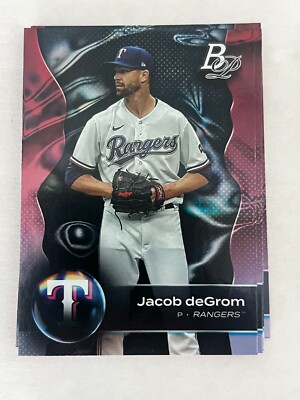 9x Lot JACOB DEGROM 2023 Bowman Platinum Baseball #90 | eBay