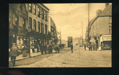 PONTEFRACT Yorkshire Beastfair area - Shops and TRAM | eBay UK