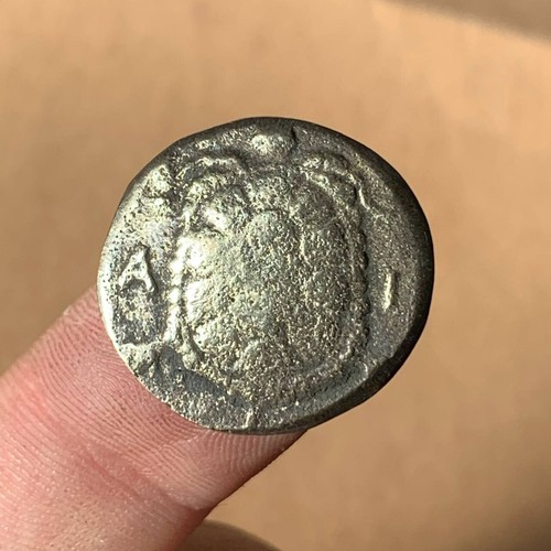 ANCIENT GREECE GREEK AEGINA TURTLE AR STATER BRONZE COIN 457-350 BC | eBay