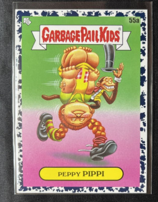 Garbage Pail Kids 2022 Book Worms 55a Peppy PIPPI Bruised Black GPK | eBay
