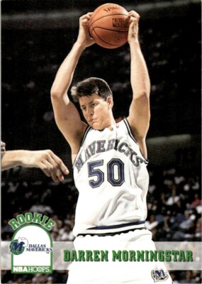 1993-94 NBA Hoops Basketball Card Darren Morningstar Dallas Mavericks ...