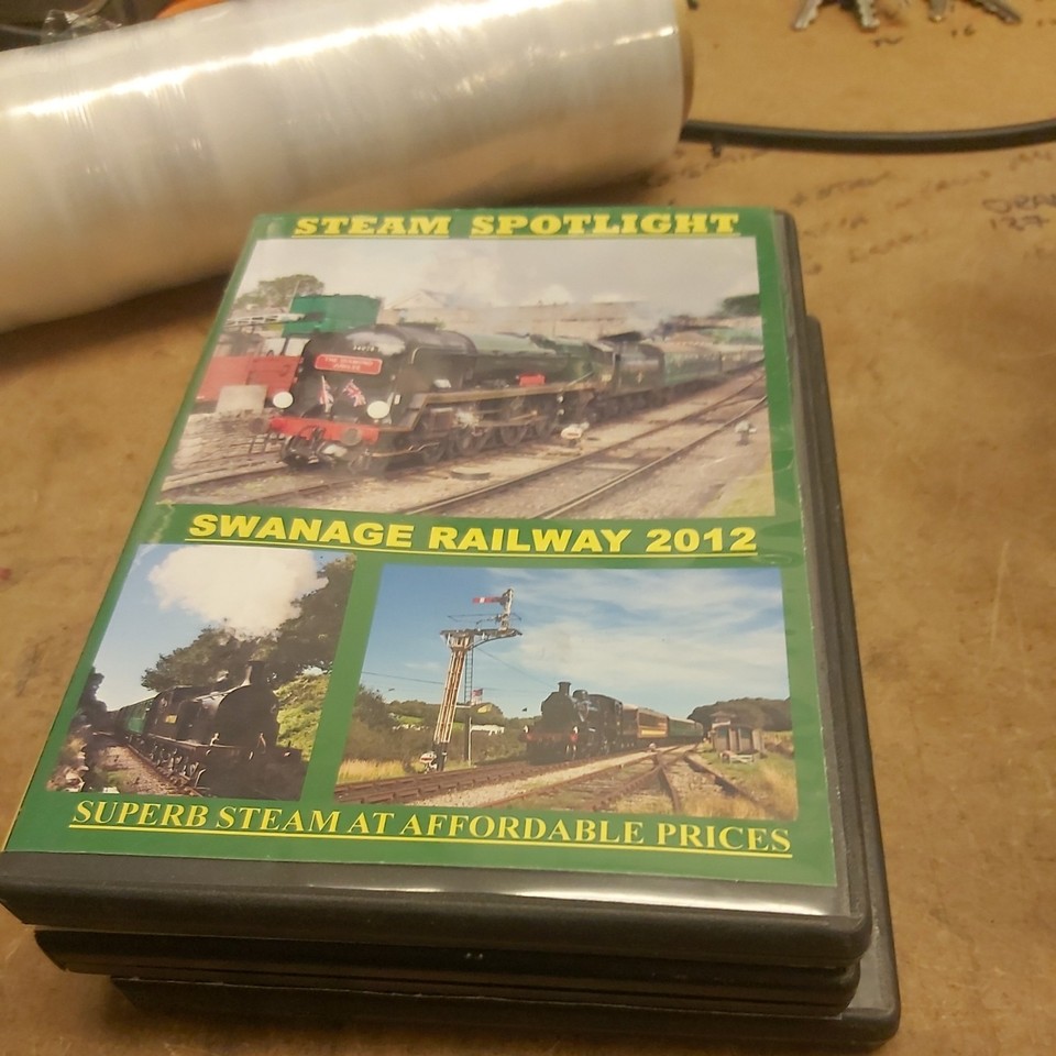 Joblot Bundle | Steam Train Railway & Transport DVDs | 12 in total ref ...