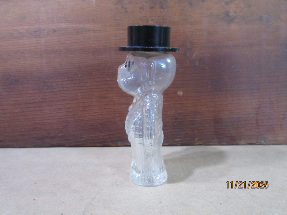 Vintage Empty Bull Dog Standing Novelty Perfume Bottle Very Cute! Made ...