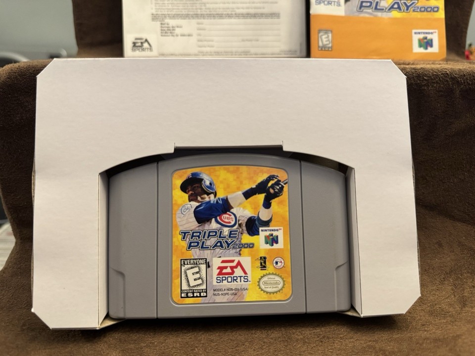 Triple Play 2000 (N64) *CIB* TESTED WORKING 14633079579| eBay
