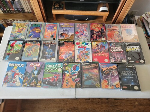 Bundle Lot Of 23 Boxed/CIB Nintendo Entertainment System NES Games | eBay