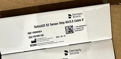 Sirona Schick Xios Supreme Dental Digital Sensor Size 2 - Newest Schick ...