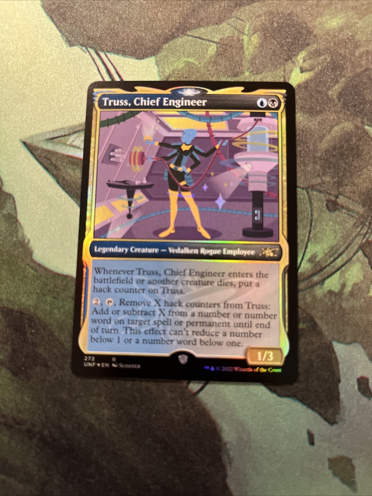 Truss, Chief Engineer 272 MTG Unfinity Showcase FOIL NM FAST SHIPPING ...