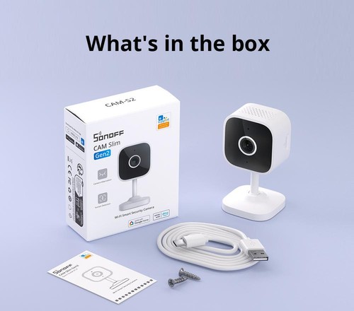 SONOFF CAM-S2 Wi-Fi Smart Home Security Camera 1080P Indoor ...
