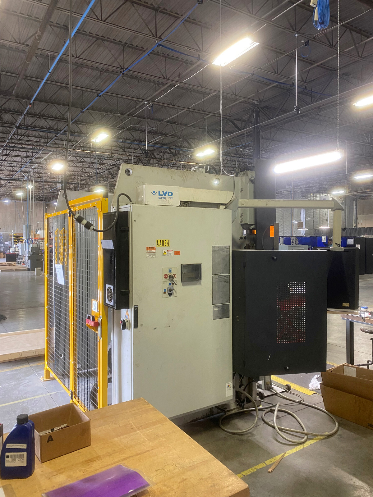 90 Ton X 8' LVD PPEB Cadman CNC Hydraulic Press Brake Fabricating ...