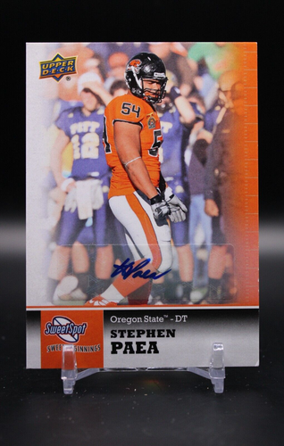 Stephen Paea, Oregon State Beavers, 2011 Upper Deck, Sweet Spot ...