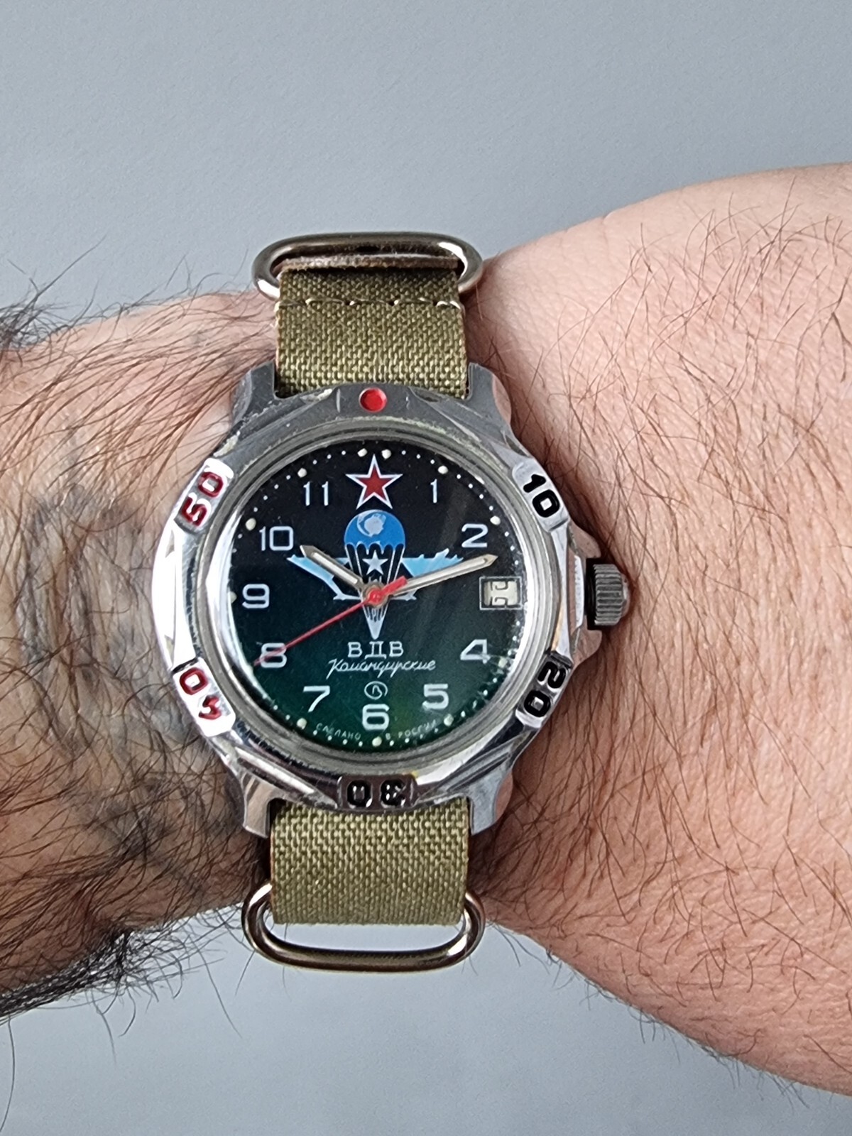 RARE Military Soviet VDV Vostok commander's watch USSR | eBay