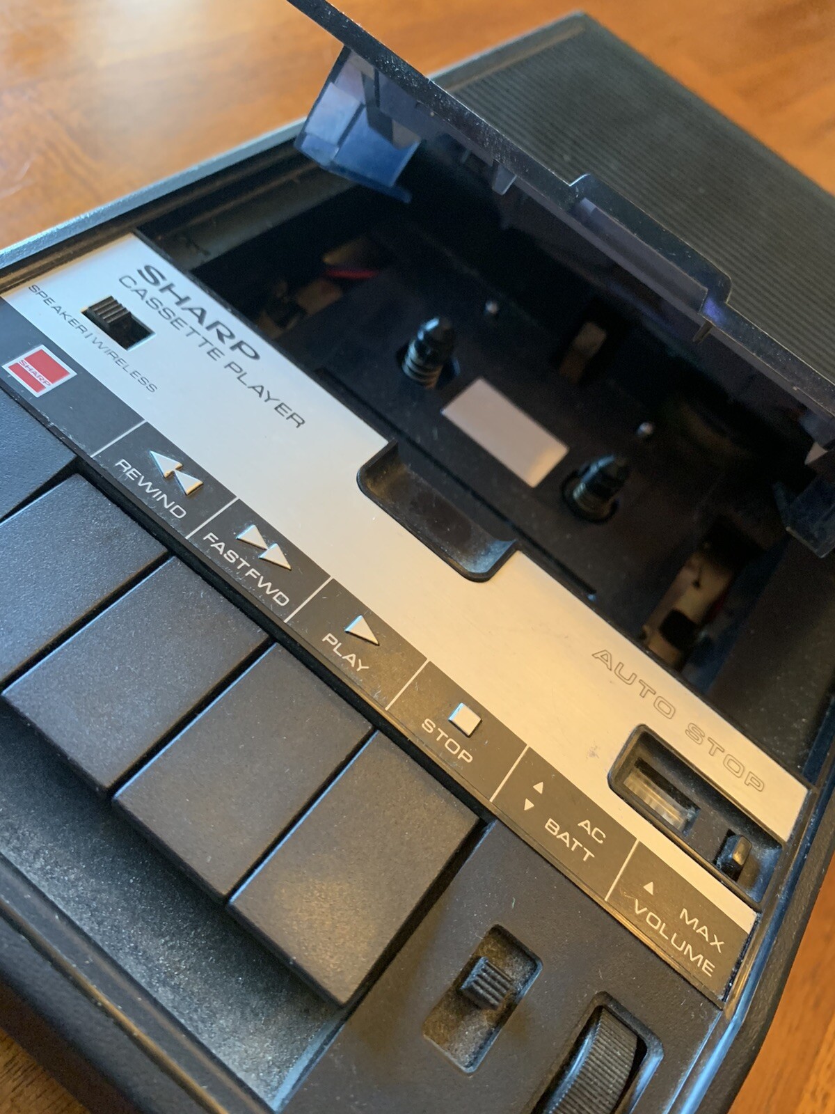 VINTAGE Sharp Cassette Player RD-464AV Tested | eBay