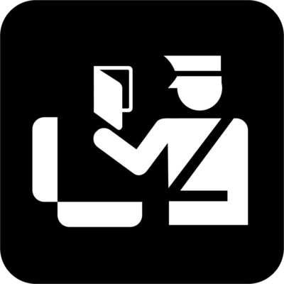 Immigration International Symbol Window Wall Vinyl Decal Sticker | eBay