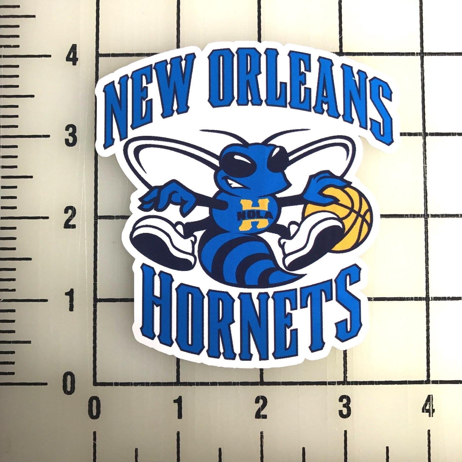 New Orleans Hornets NBA 4" Wide Vinyl Decal Sticker - BOGO | eBay
