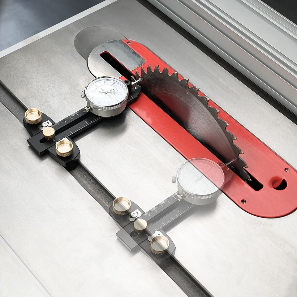 Precision Dial Indicator Table Saw Basic Kit For Aligning Calibrating Machinery | eBay