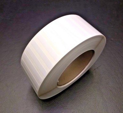 White Mylar/Polyester Labels,2"x0.29" on 3" core for Thermal Printers ...