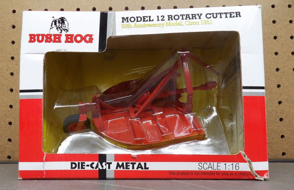 1/16 scale Bush Hog model 12 Rotary Cutter mower 50th Anniversary by ...