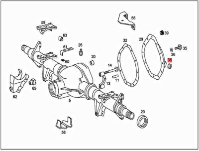 Genuine MERCEDES Sealing plug 9019970535 | eBay