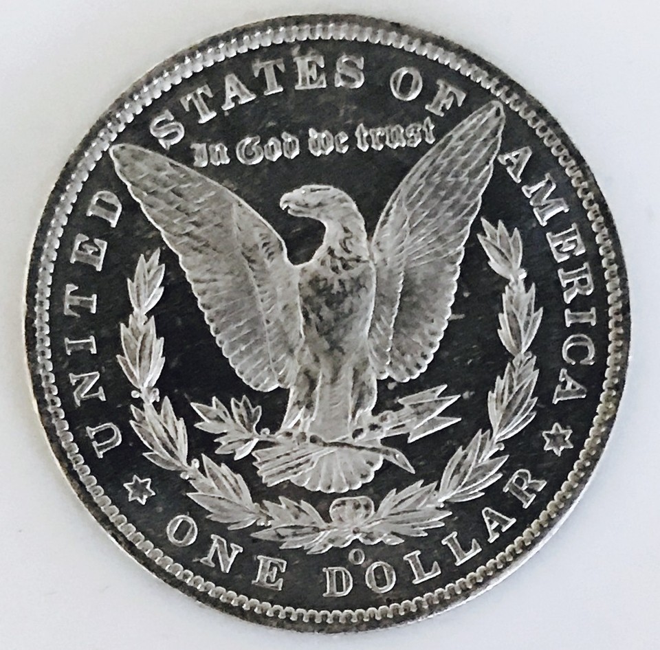 1885 O MORGAN DOLLAR GEM BU+++! PROOF LIKE STUNNER! NICE MIRRORS! WOW ...