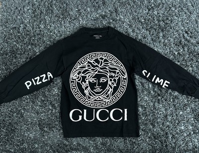 Pizza Slime Gucci Versace Longsleeve-Size M | eBay